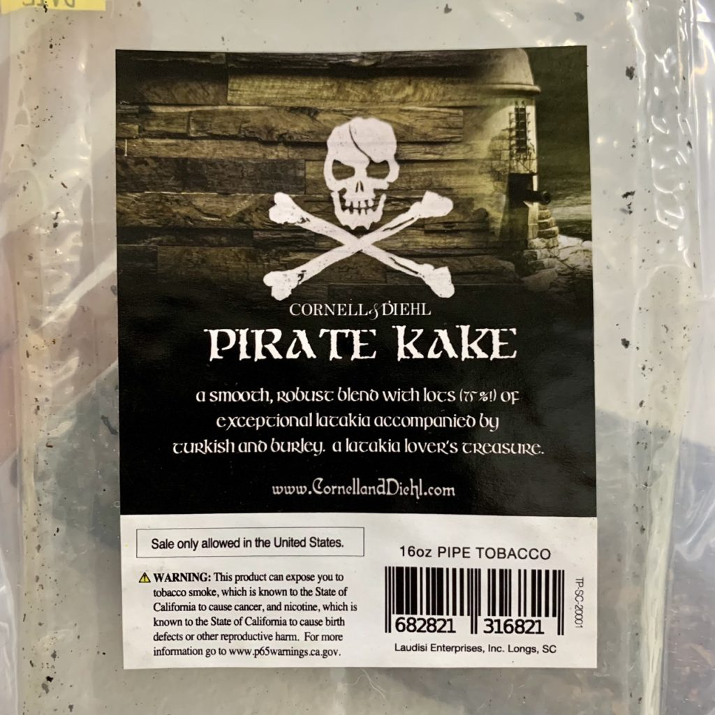 Pirate Kake - Cornell & Diehl - Túi 50g - SmokingCat