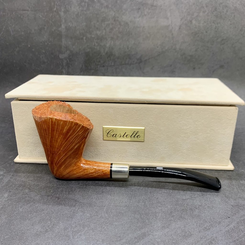 Tẩu Castello Collection Great Line Fiammata Smooth Ring - SmokingCat